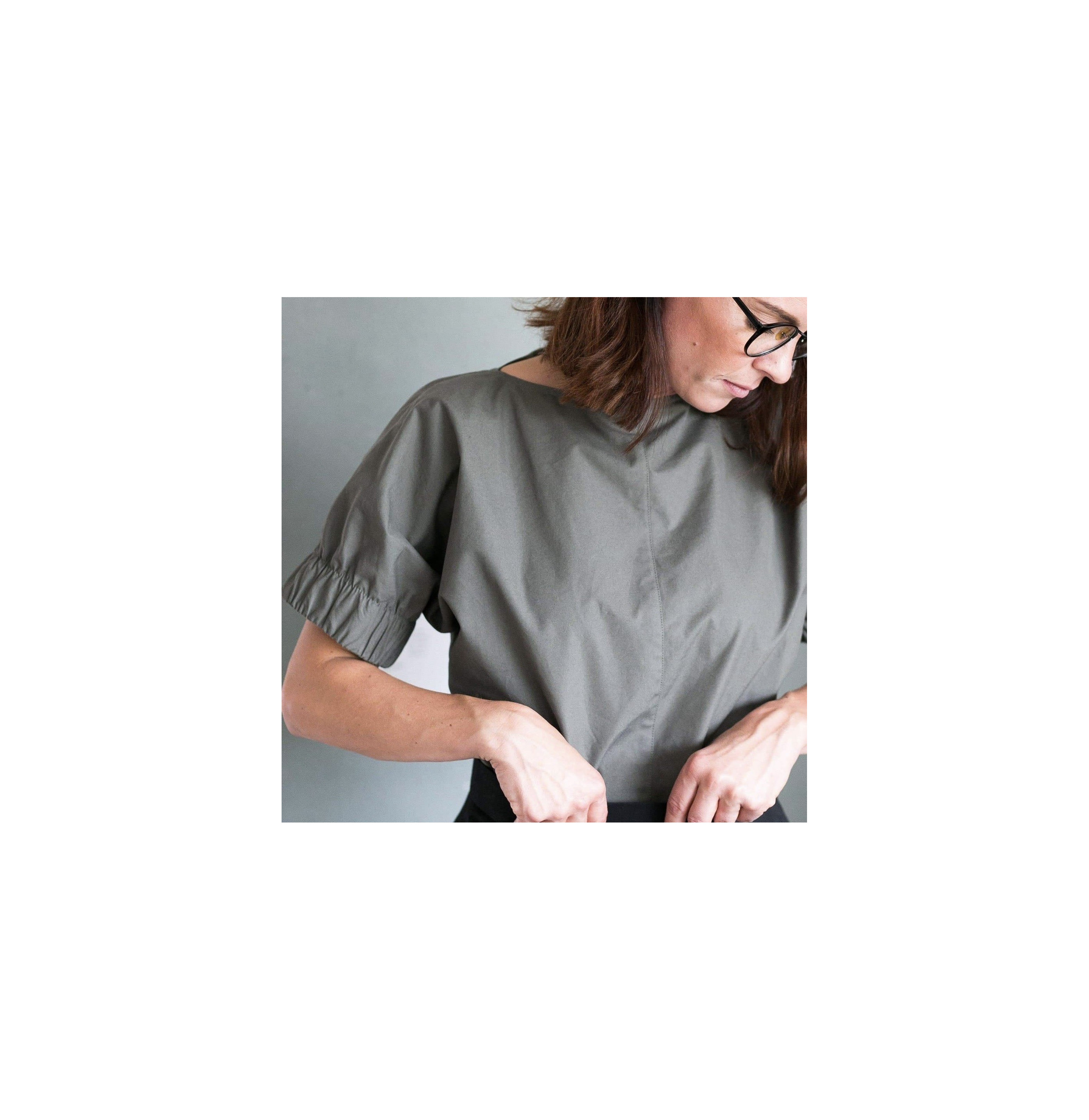 The Assembly Line sewing pattern: Cuff top