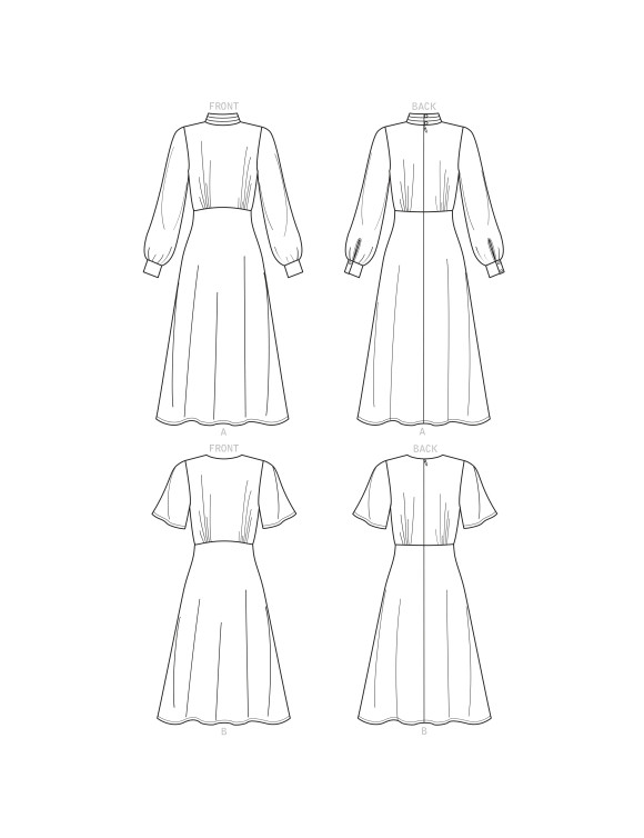 New Look sewing pattern 6682: dress