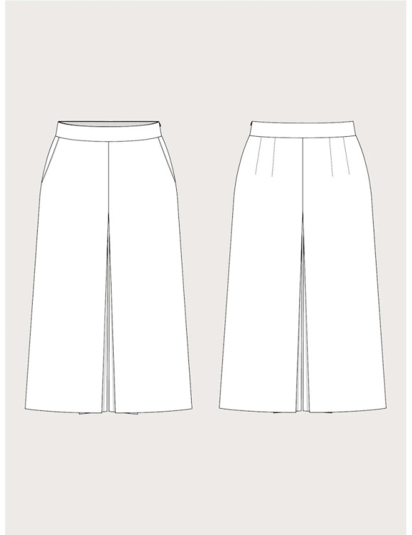 The Assembly Line sewing pattern: Culottes