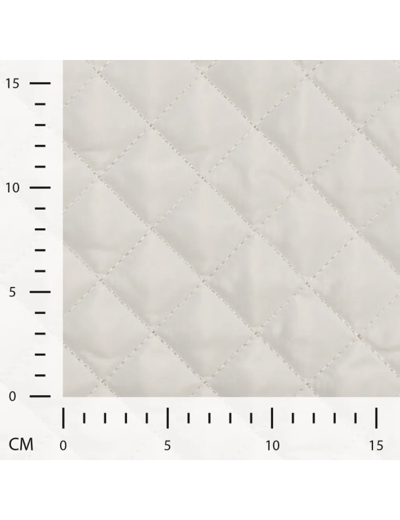 Quiltet thermo fabric - ecru