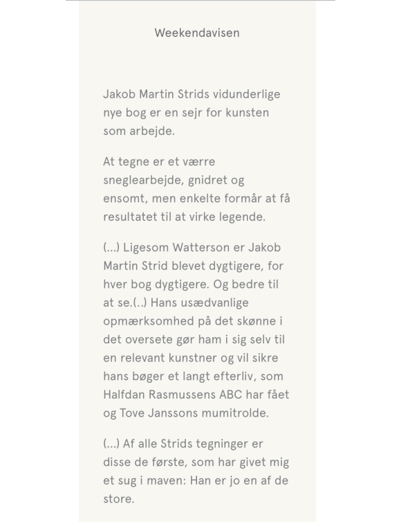 Bog "Den fantastiske Bus" Jakob Martin Strid