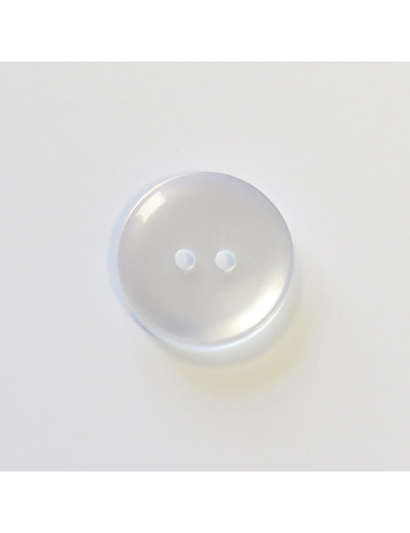 Knap plast 18 mm - klar beige